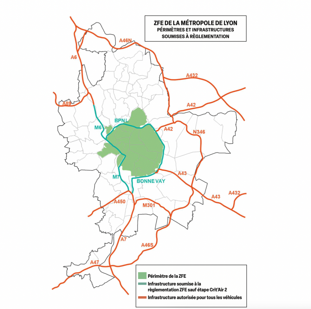 ZFE de la Métropole de Lyon, on commence à entrer dans le dur au 1er ...